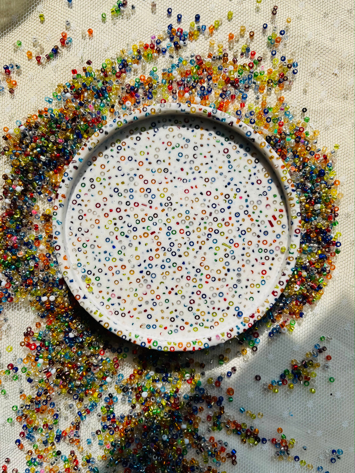 Beads Small Round Tray – Pepper Please Studio